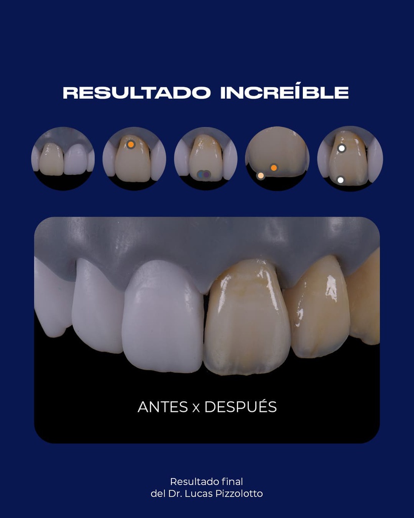 1 Set Maquillaje para resinas 3D MakeUp Prizma 3D Makertech Maquira Group | Biotech Chile